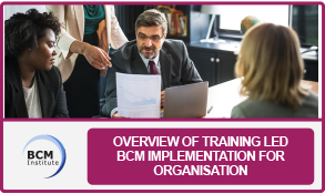 [ITL] [1-6] Training-led BCM Implementation: Overview